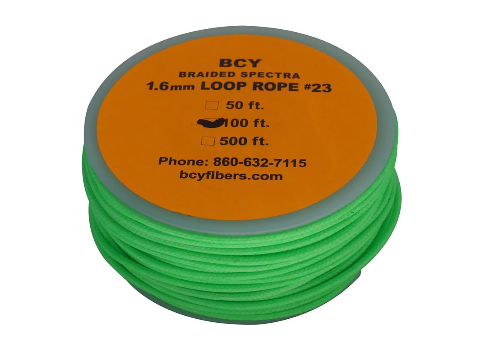 BCY D LOOP ROPE 23 1 MT BRAIDED SPECTRA 1 6MM SUPER SOFT DISPORT