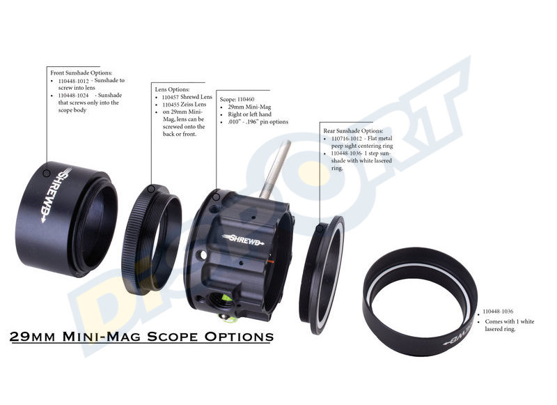 SHREWD LENS FEATHER VISION MINI MAG 29MM PER SCOPE ESSENTIAL E MINI-MAGNUM | DISPORT