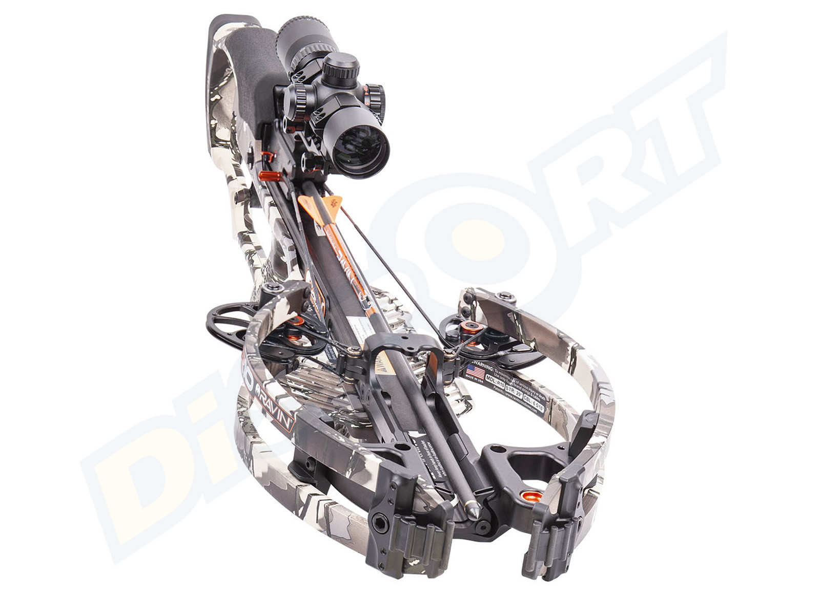 RAVIN CROSSBOWS BALESTRA R10 PREDATOR CAMO R010 KIT COMPLETO 2022 | DISPORT
